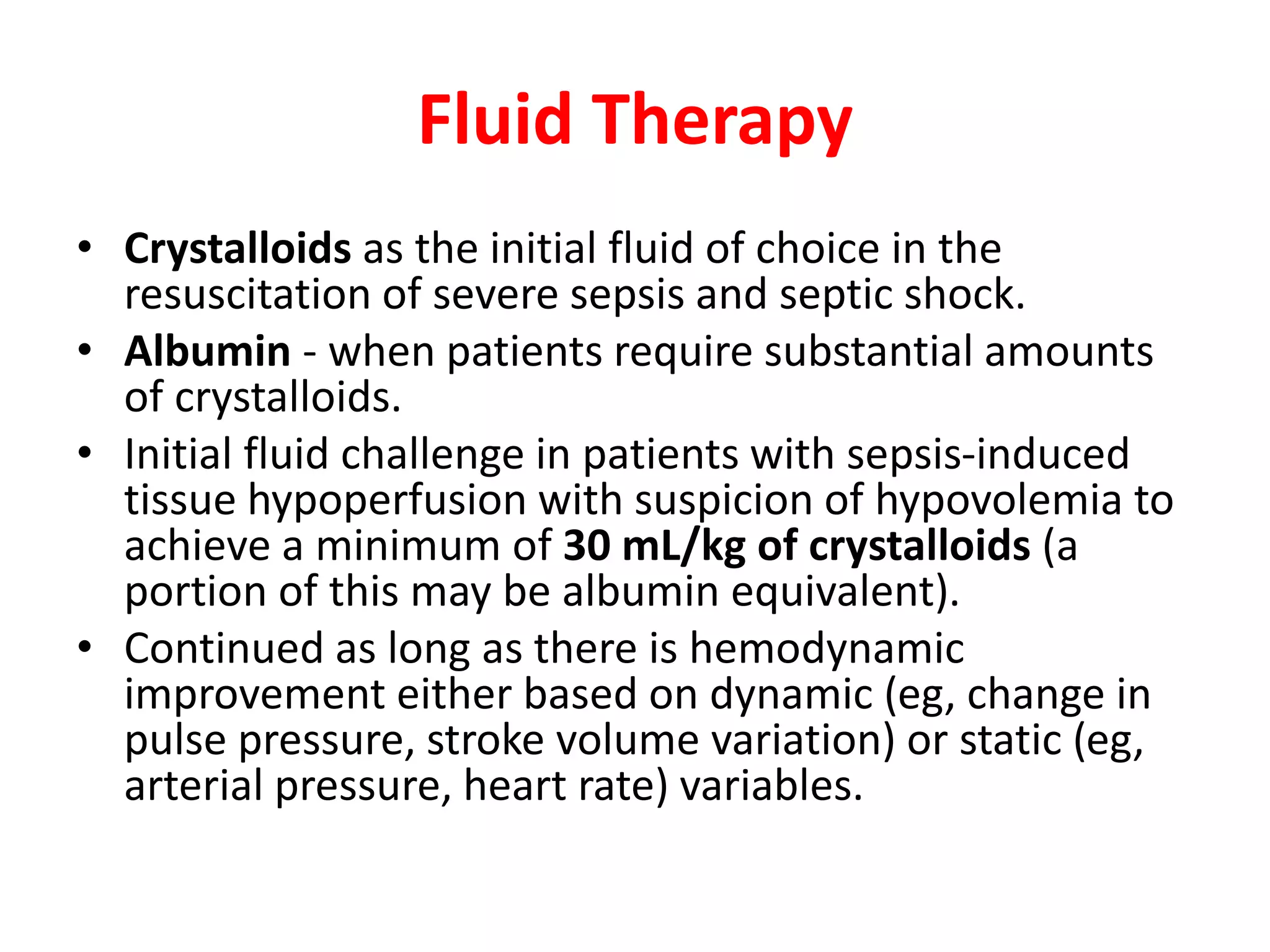 What is new in sepsis | PPTX