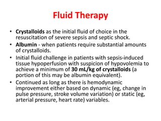 What is new in sepsis | PPTX