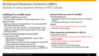 SAP HANA SPS10- SAP HANA Dynamic Tiering | PPT