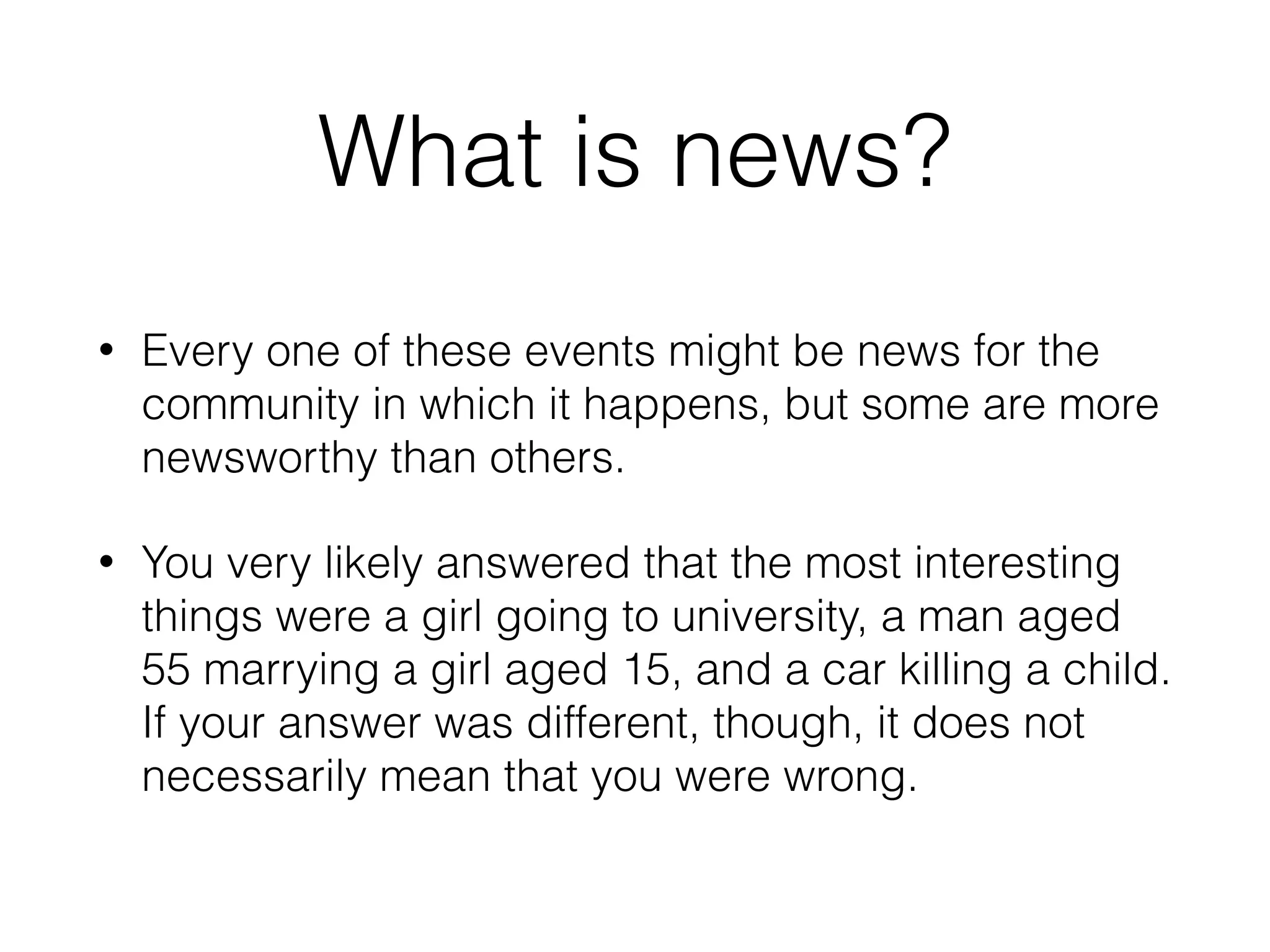 What is news? | PDF