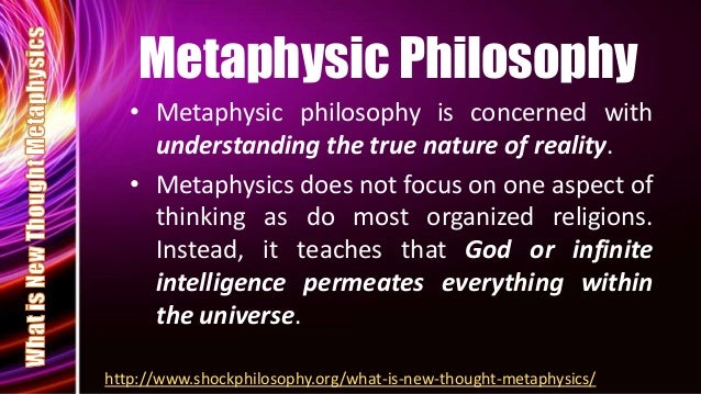 Metaphysics Philosophy