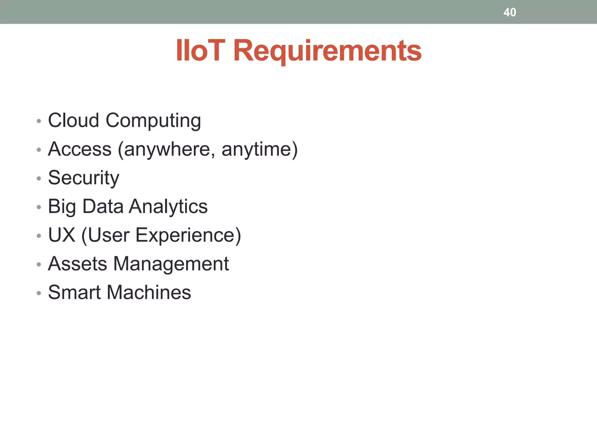 What is next for IoT and IIoT | PPTX