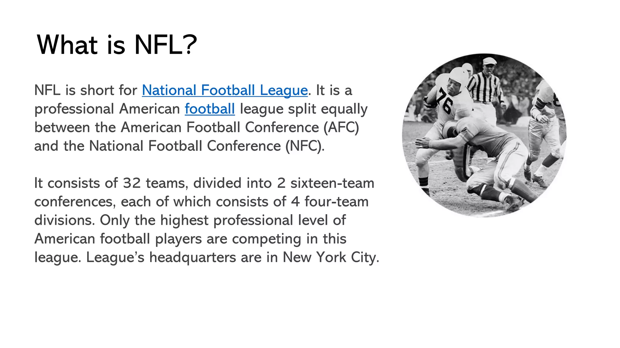 NFL Explained | PPT