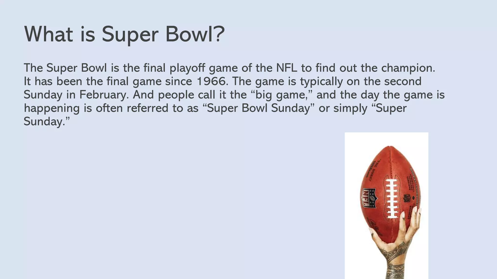 NFL Explained | PPT