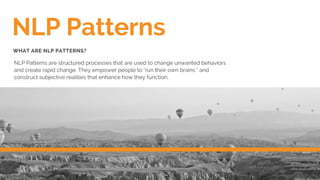 What is NLP? (Neurolinguistic Programming) | PDF
