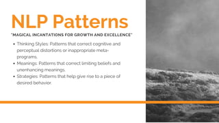 What is NLP? (Neurolinguistic Programming) | PPT