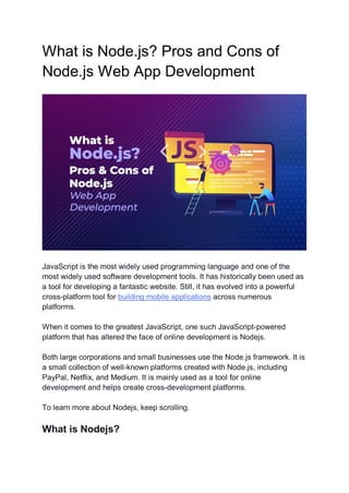 What is Node.js_ Pros and Cons of Node.js Web App Development.pdf
