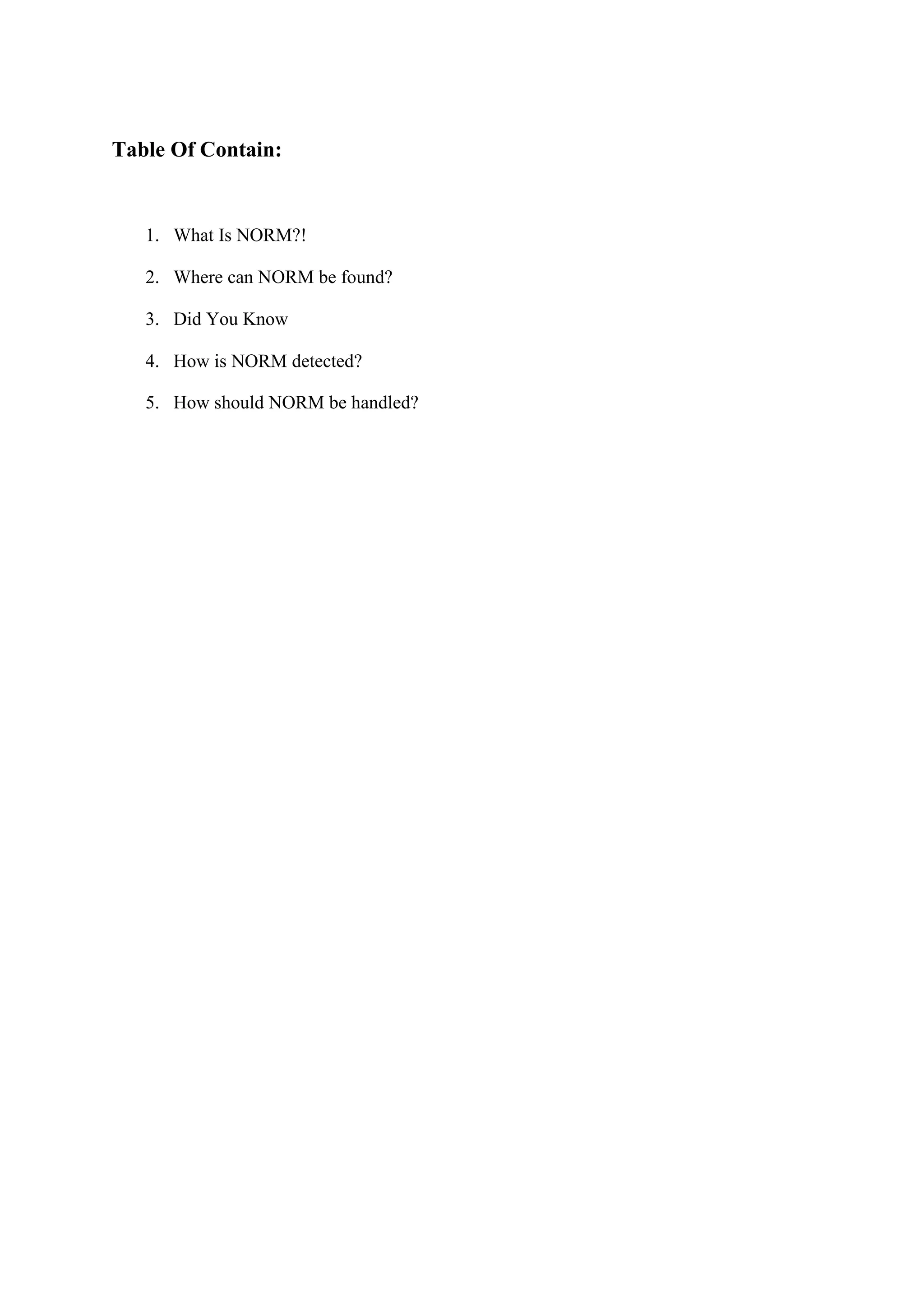What is norm | PDF