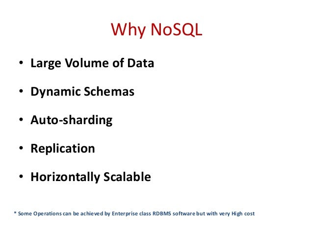 What is NoSQL and CAP Theorem