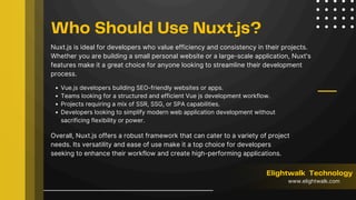 What is Nuxt js A Beginner’s Guide to Modern Vue Development | PDF