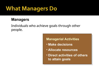 Introduction to Organizational Behaviour for Management Students | PPT ...