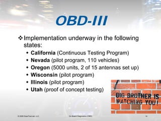 What Is Obd Scan Tool Presentation Mp3 Car Afk Fest 2009 | PDF