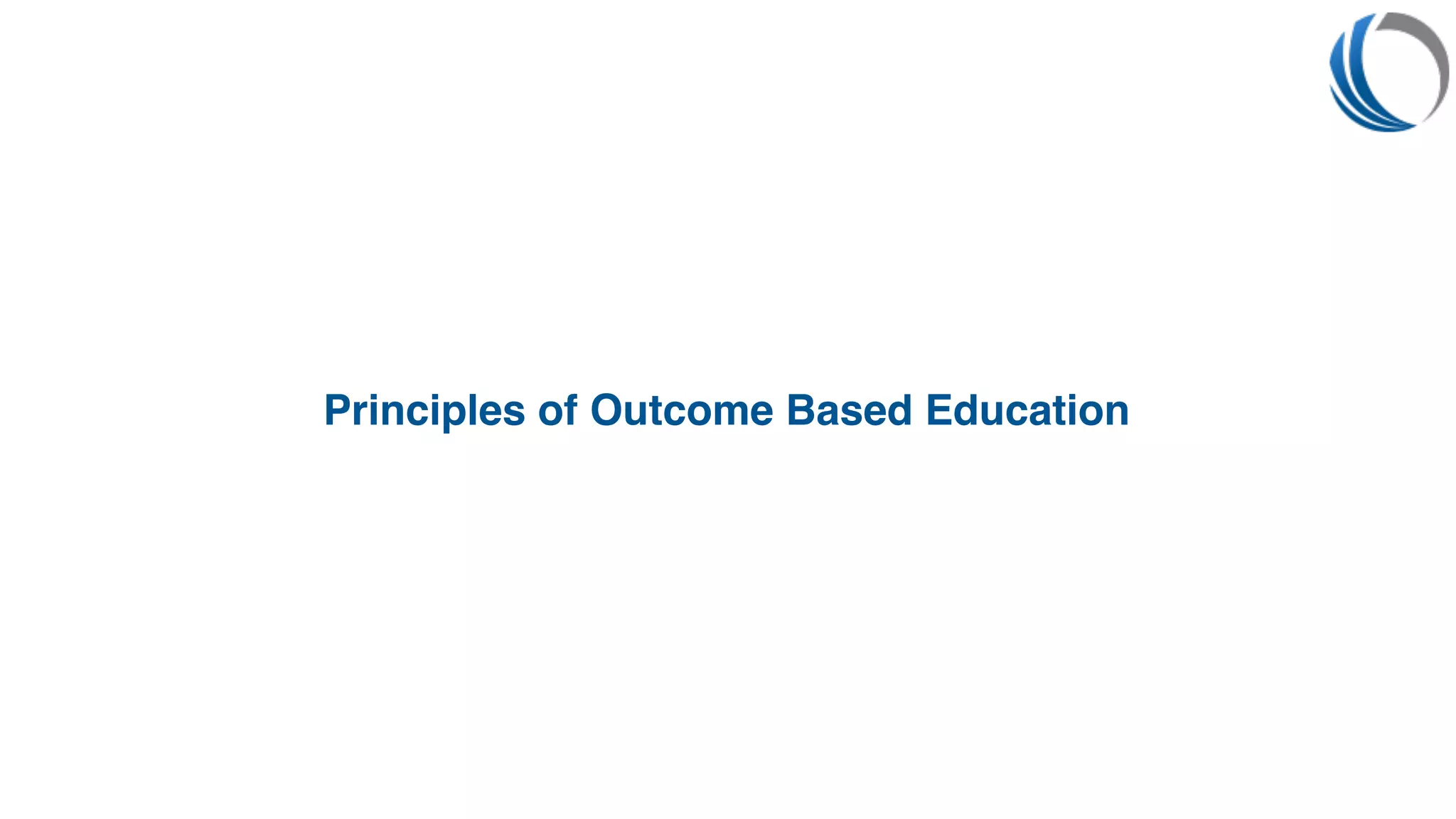What is Outcome Based Education? | PDF