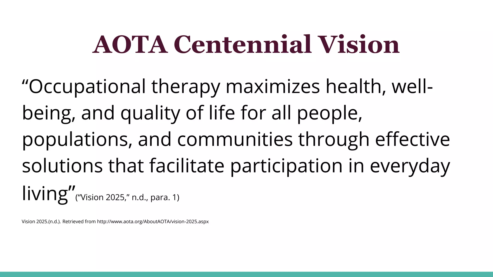 What is Occupational Therapy? Inservice | PPTX