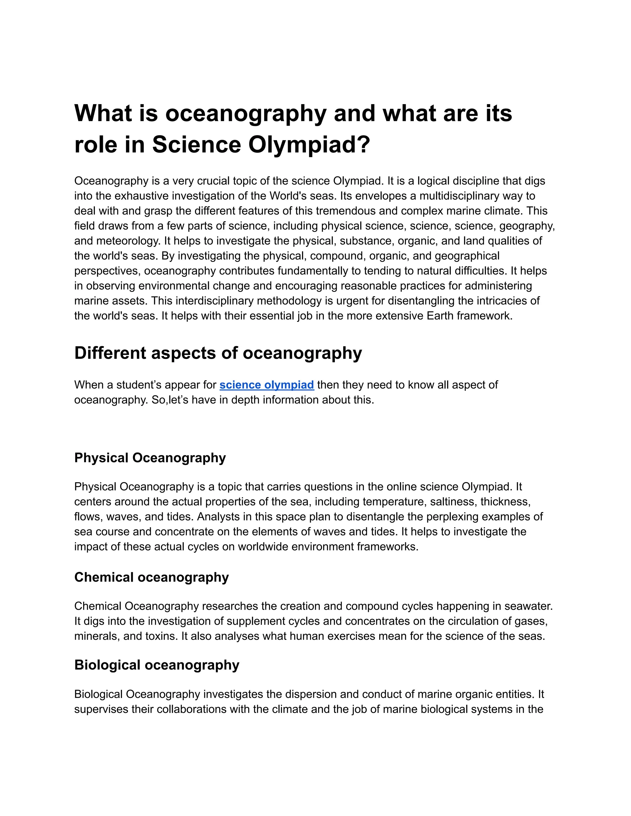 What is oceanography and what are its role in Science Olympiad.pdf