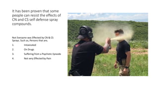 What is oc pepper spray | PPTX