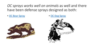 What is oc pepper spray | PPT