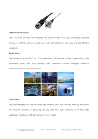 What is ODC Connector | PDF