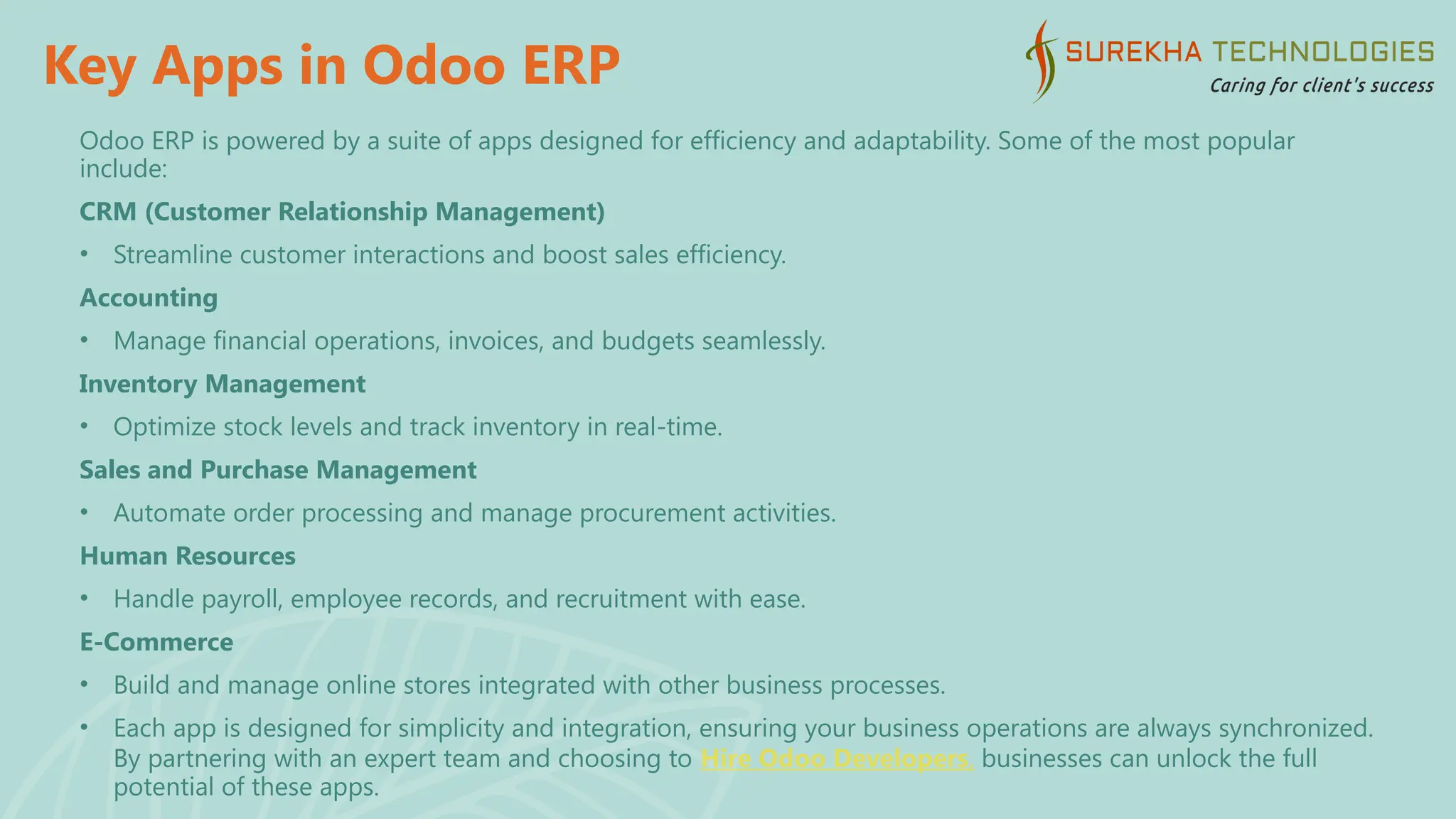 What is Odoo ERP? Definition + Apps + Features + Benefits | PPTX