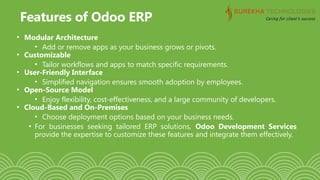 What is Odoo ERP? Definition + Apps + Features + Benefits | PPTX