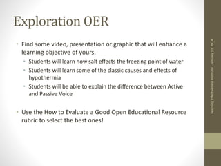 What is OER? | PPT