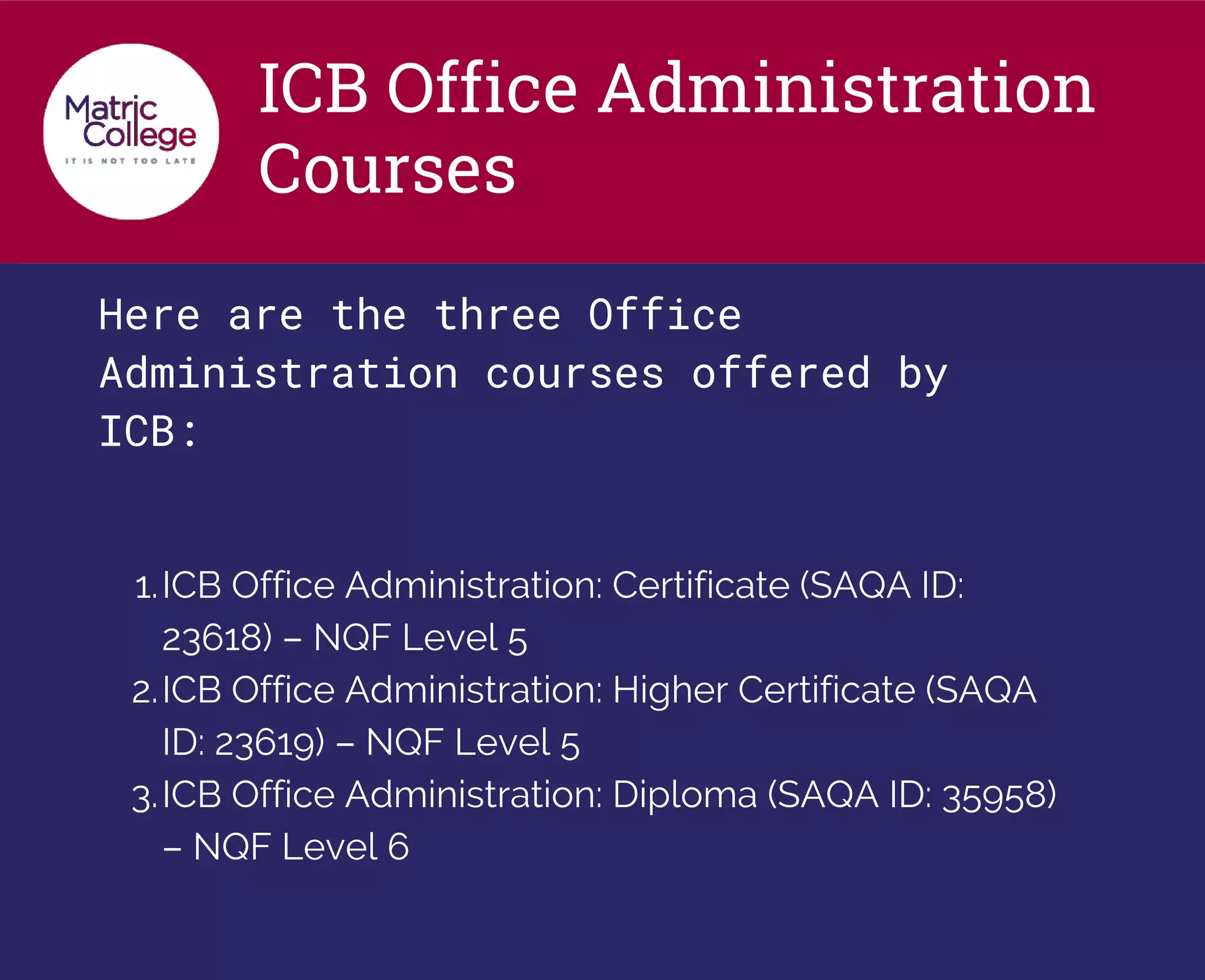 ICB Office Administration Courses | PDF