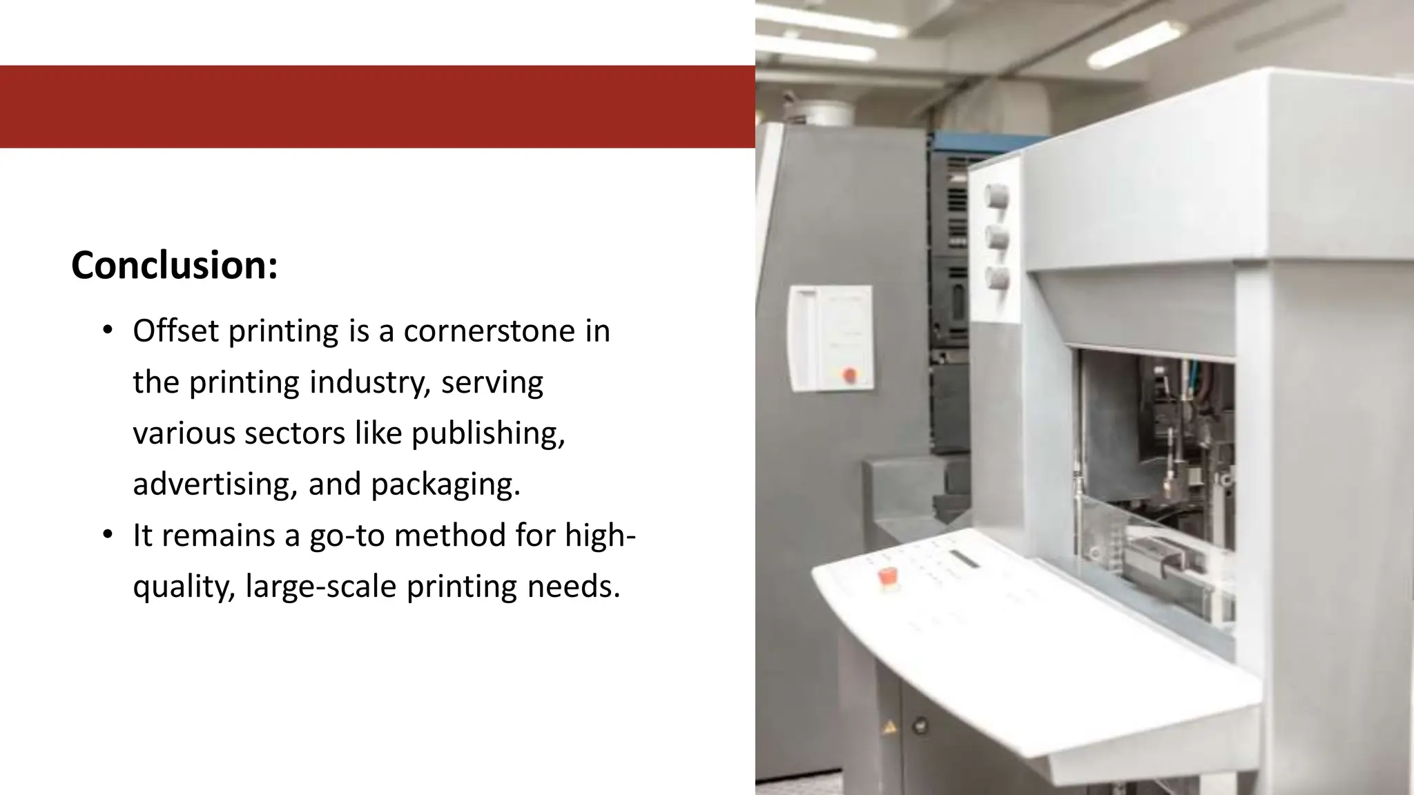 What is Offset Printing - Clark Communications | PPT