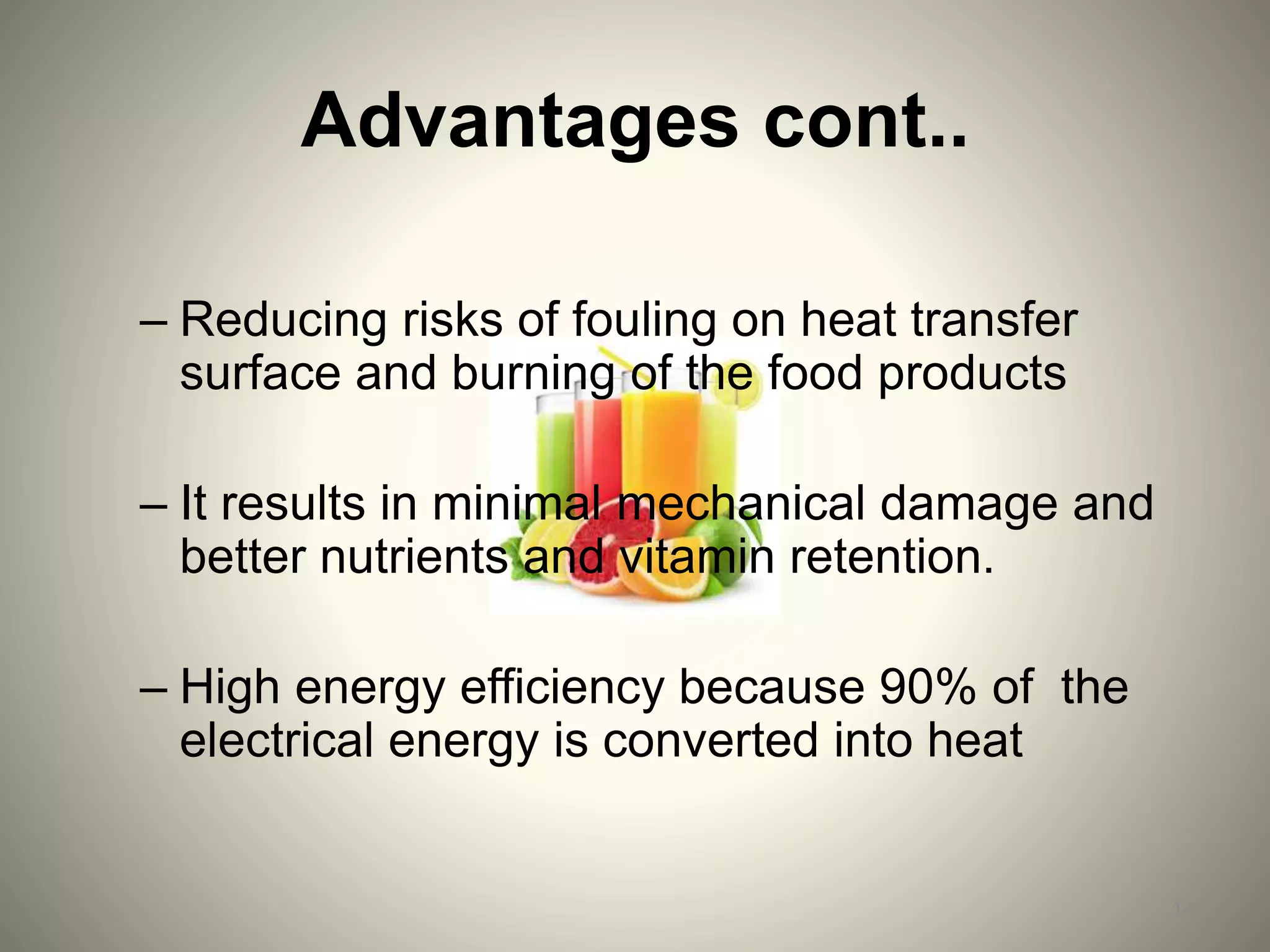 Ohmic heating technology | PPTX