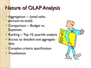What is OLAP -Data Warehouse Concepts - IT Online Training @ Newyorksys | PPT