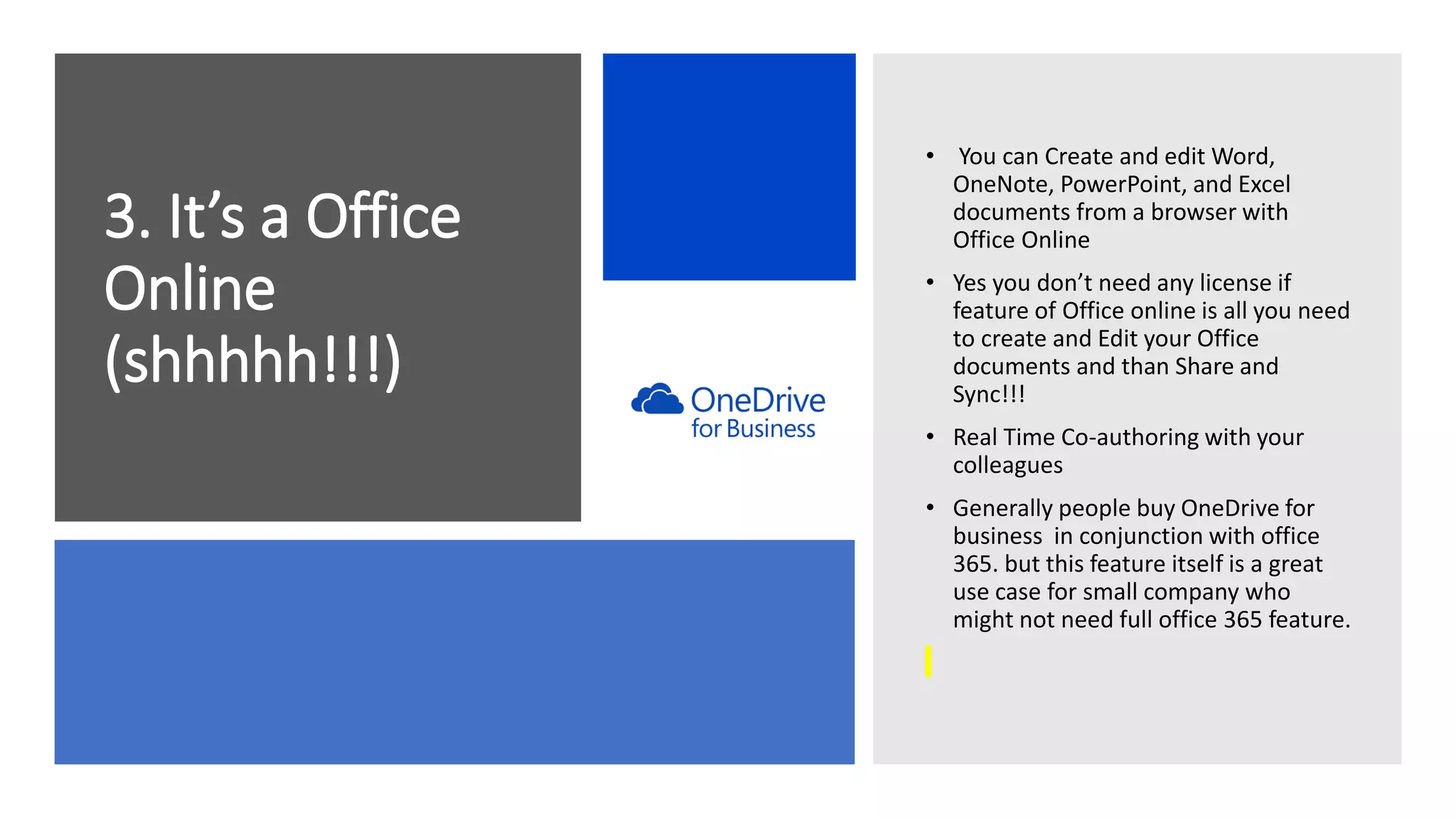 What is onedrive for business | PPTX