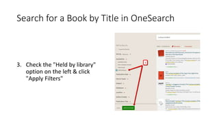 What is one search? | PPT