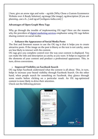 What is open graph meta tag – a detailed overview | PDF
