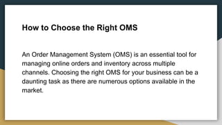 What is Order Management System and Why Do You Need OMS_.pdf