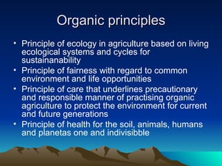 What Is Organic Farming | PPT