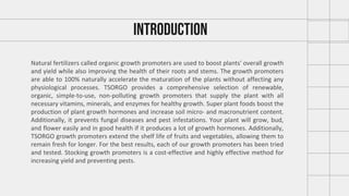 What is Organic growth promoter For Plant | PPTX