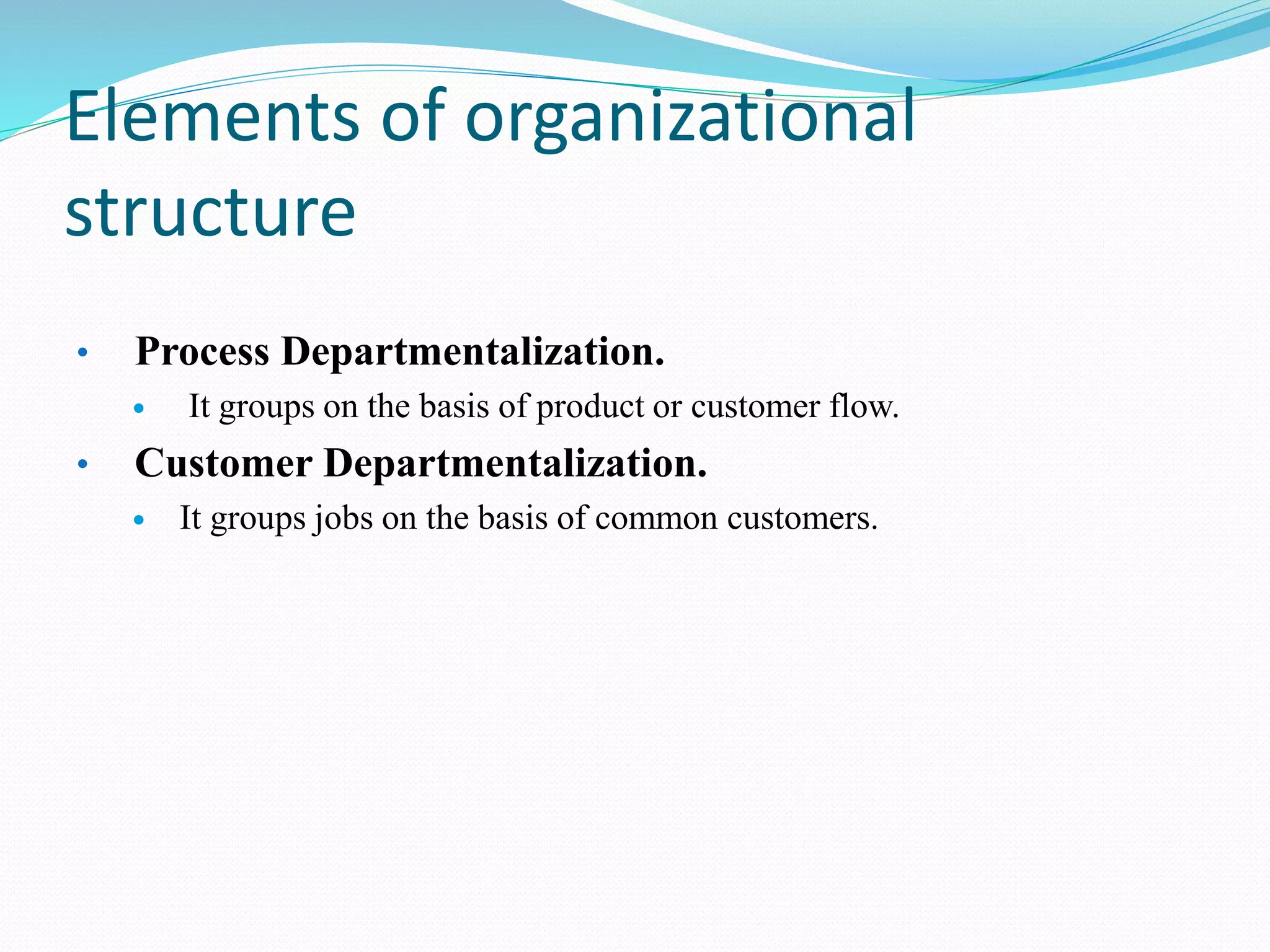 Foundation of organizational structure | PPTX
