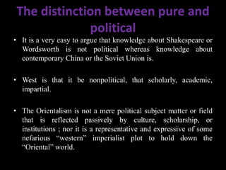 What is orientalism | PPTX