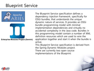 What is os gi and what does osgi | PPT