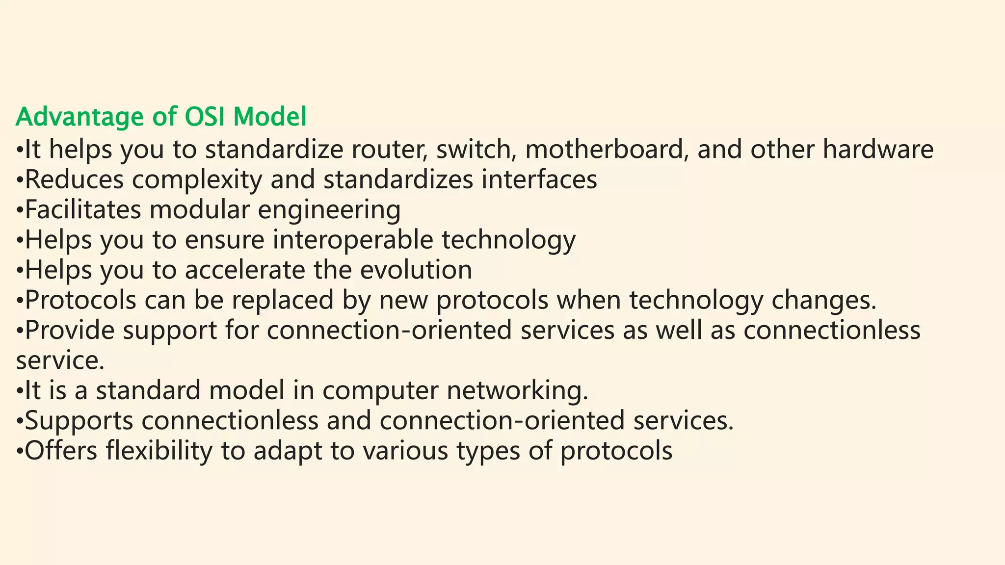 what is OSI model | PPTX