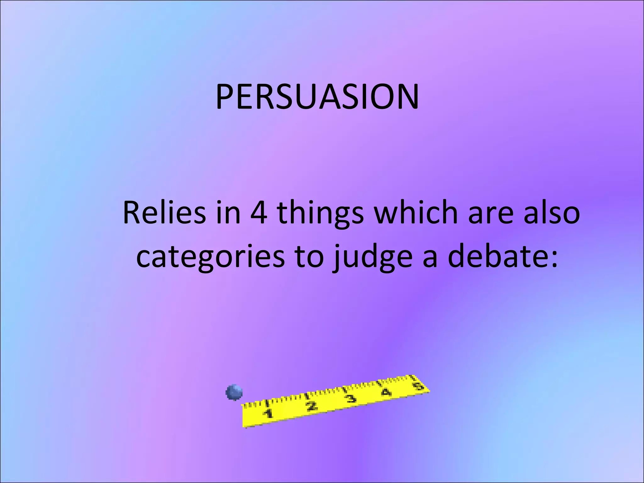 What Is Our Role In Debate | PPT