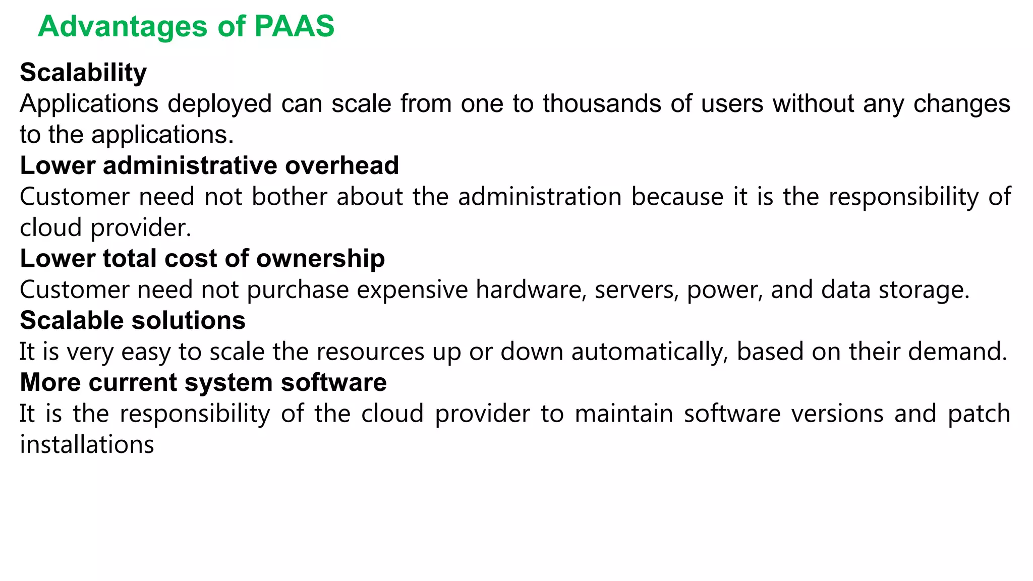 What is PAAS Explained PaaS Tutorial | PPTX