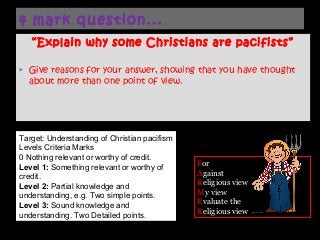 What is pacifism | PPT