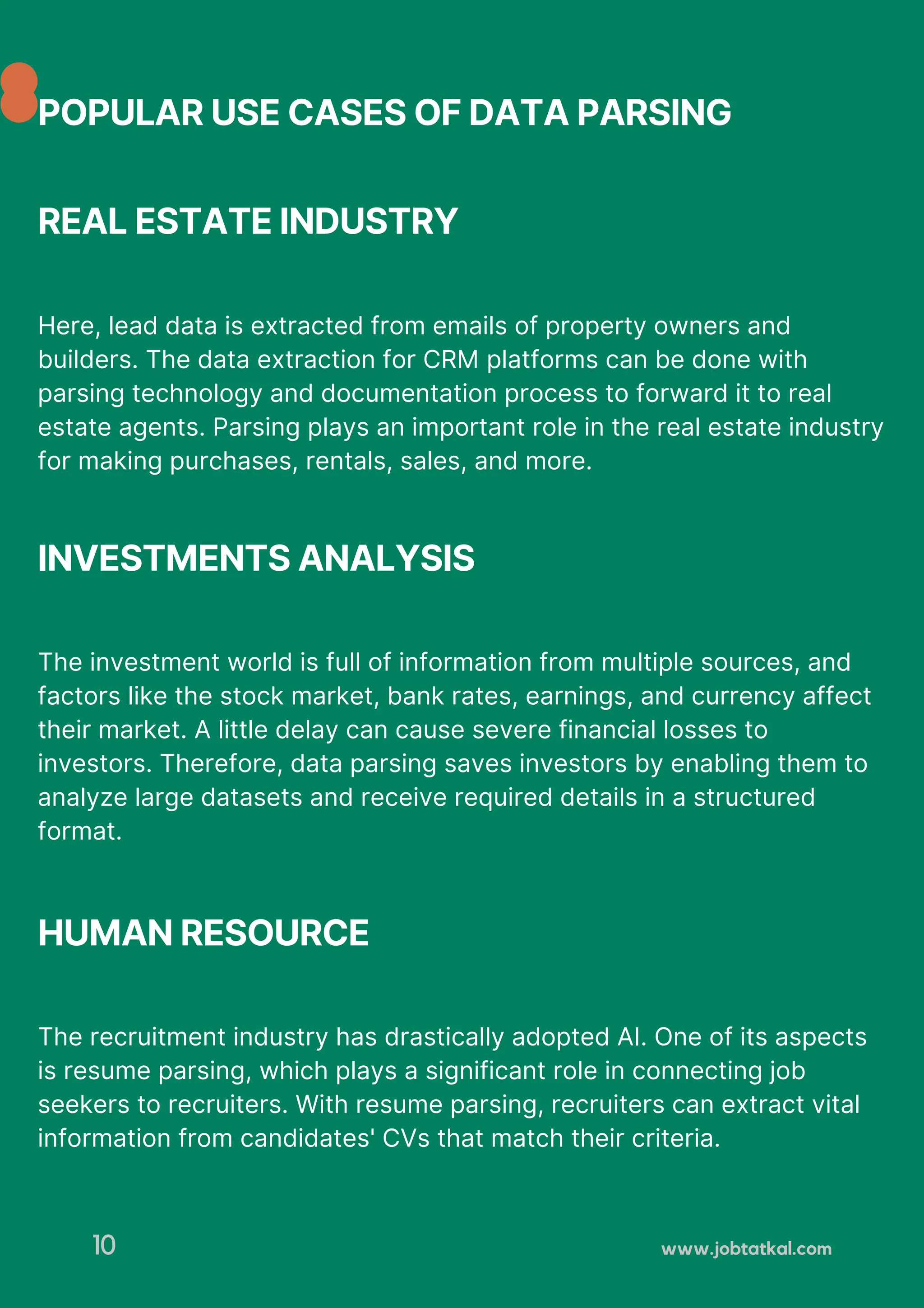 What is parsing, and how to make a parsable CV | PDF | Resume Writing ...