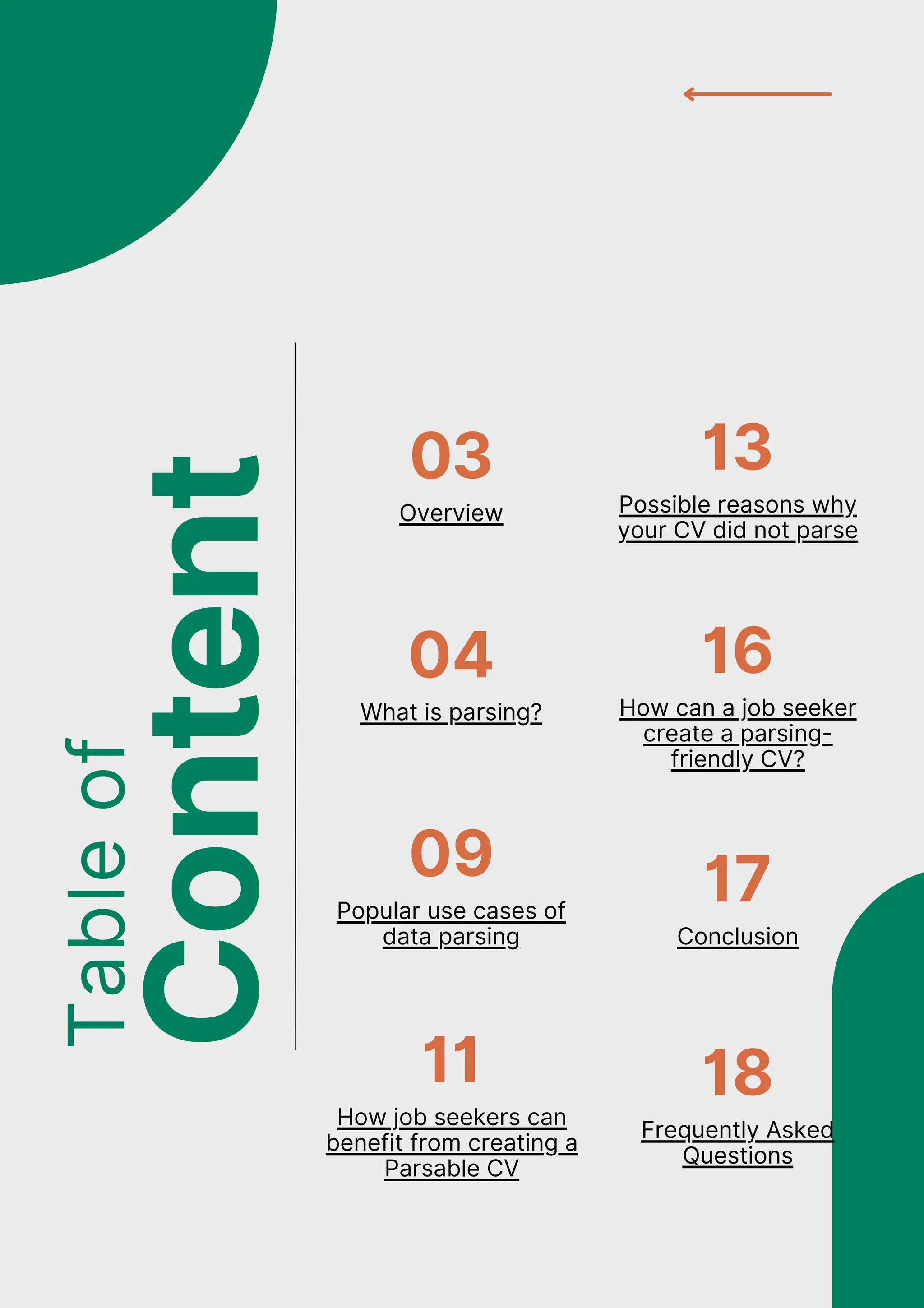 What is parsing, and how to make a parsable CV | PDF | Resume Writing ...