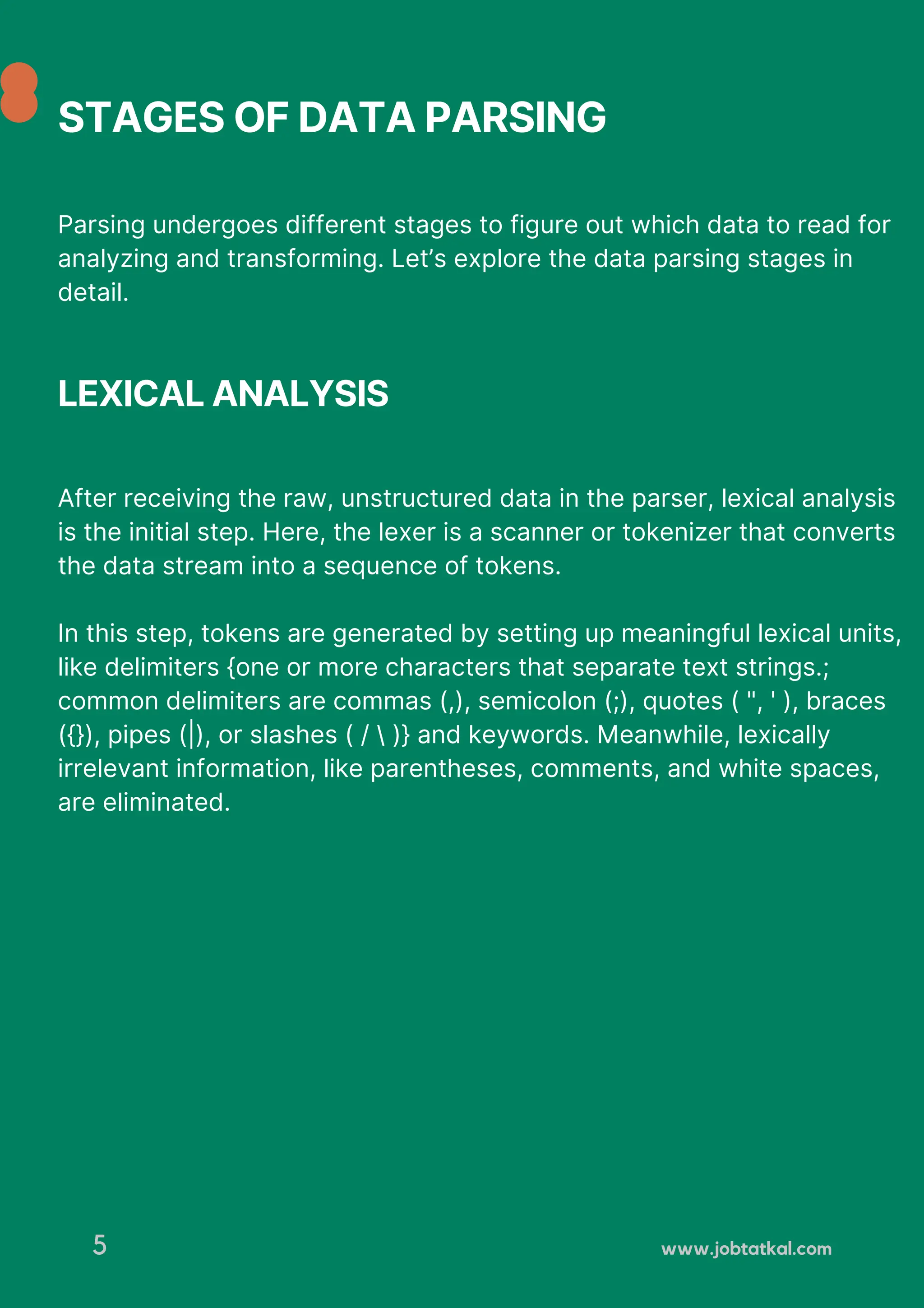 What is parsing, and how to make a parsable CV | PDF | Resume Writing and Advice | Job Search
