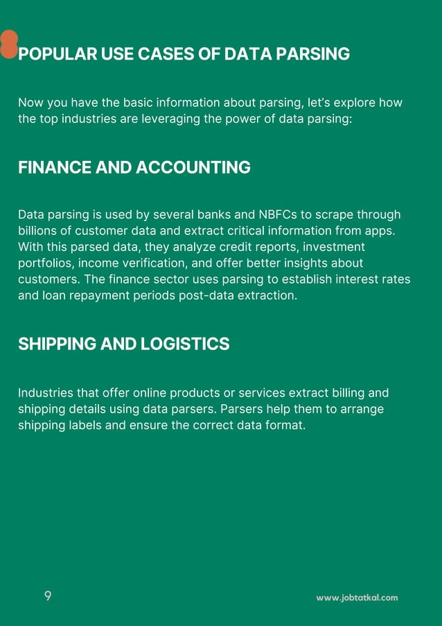 What is parsing, and how to make a parsable CV | PDF | Resume Writing ...