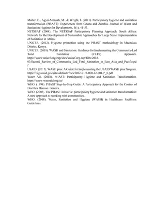 What is Participatory Hygiene and Satiation Transformation.docx