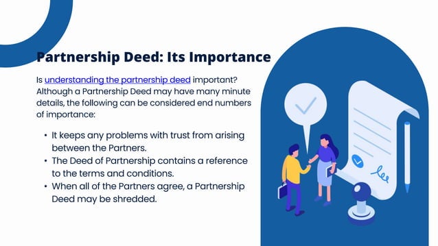 What Is Definition of Partnership Deed? | PPTX