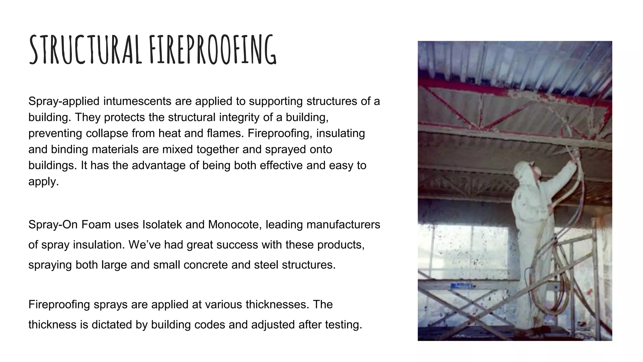What is passive fireproofing | PPTX
