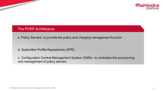 What is PCRF? – Detailed PCRF architecture and functioning | PPTX